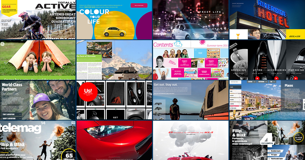 Brand your digital magazine with your corporate identity: tutorial