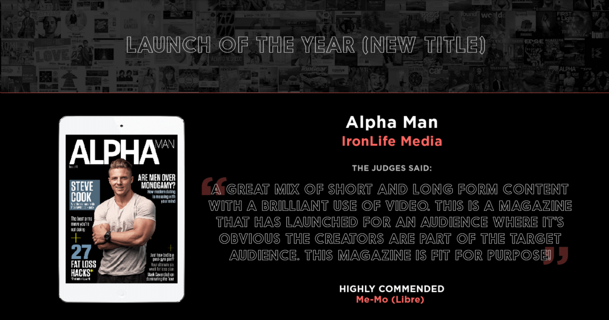 Launch Title - DMA 2015 Winners Magazine