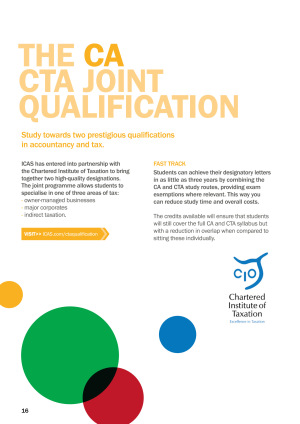 The CA CTA joint programme - Become A CA