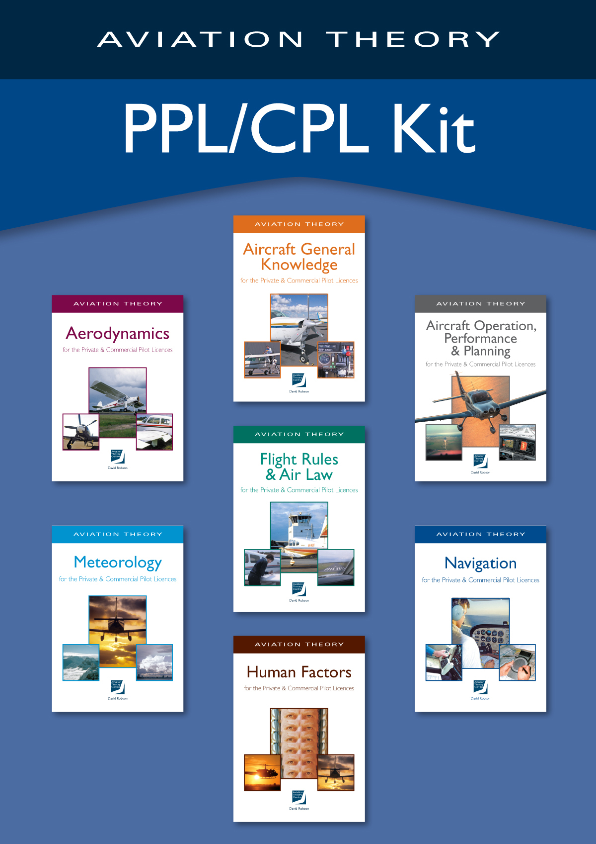 PPL/CPL Kit (Seven Volumes) - Aviation Theory